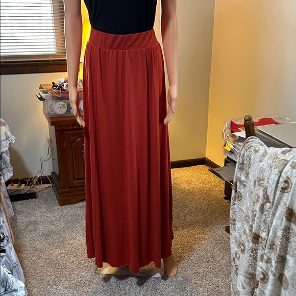 Cato | Skirts | Elegant Rust Maxi Skirt 82w | Poshmark